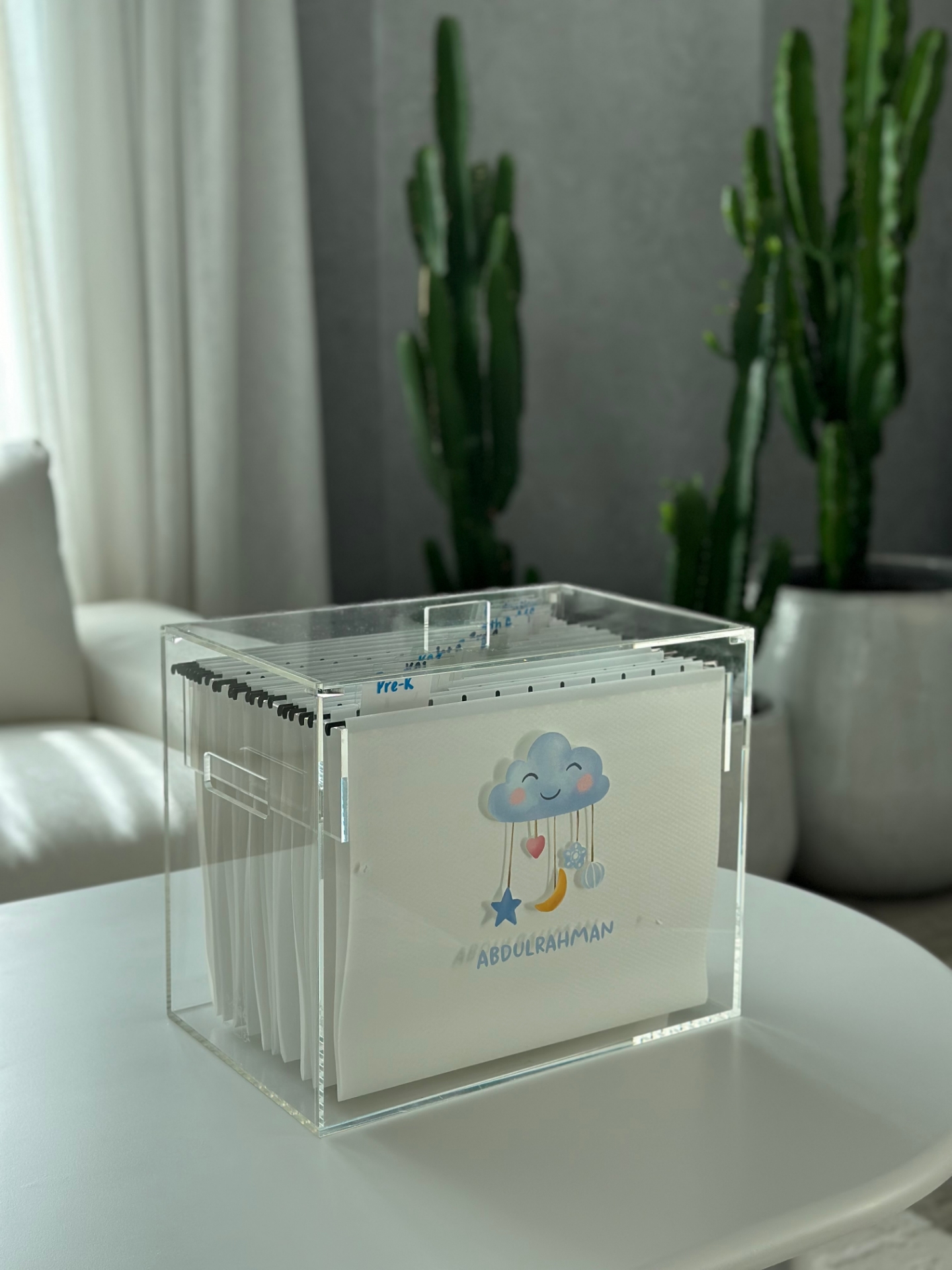 Jarra. Kids file Box- With 12 Files